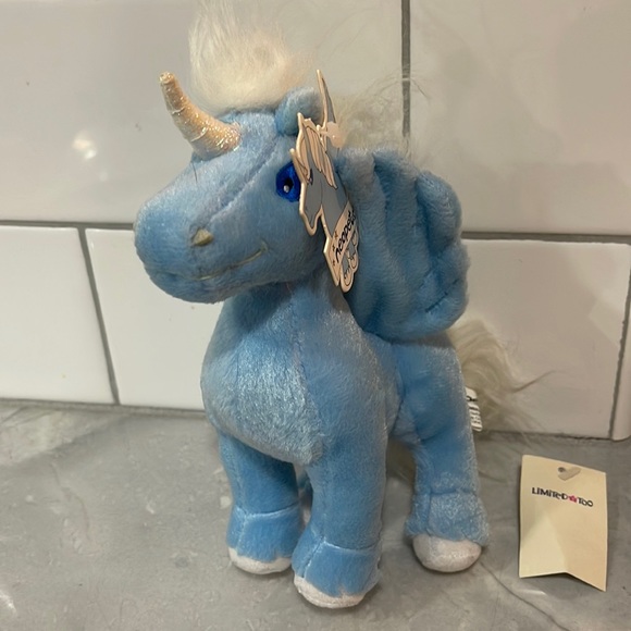 Limited Too | Toys | Nwt Neopets Uni Blue Plush Unicorn | Poshmark